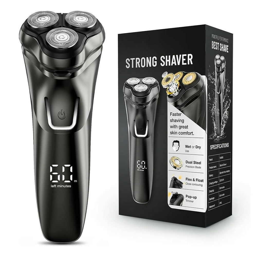 Electric Shaver V1 Pro - Ultra-precise 4D blades and integrated trimme